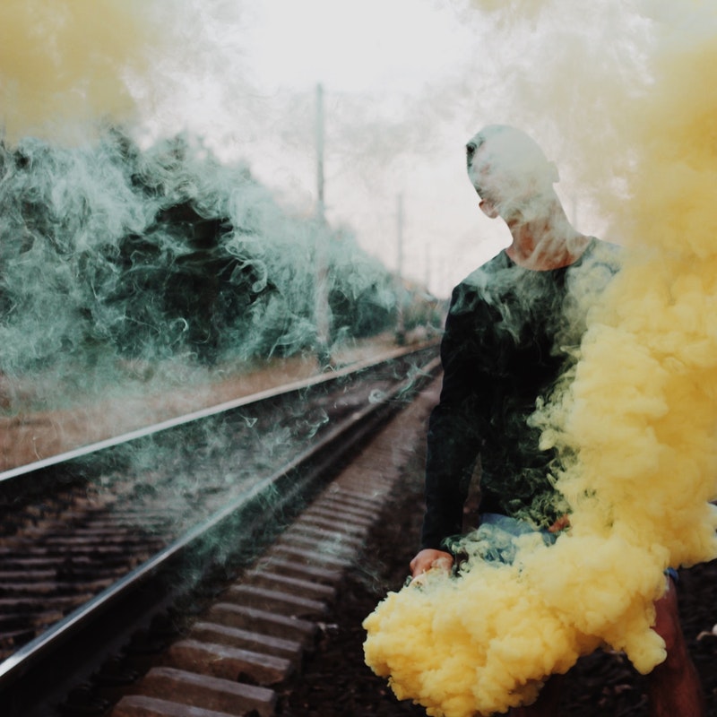 M18 Yellow Smoke – Pyro Eventos